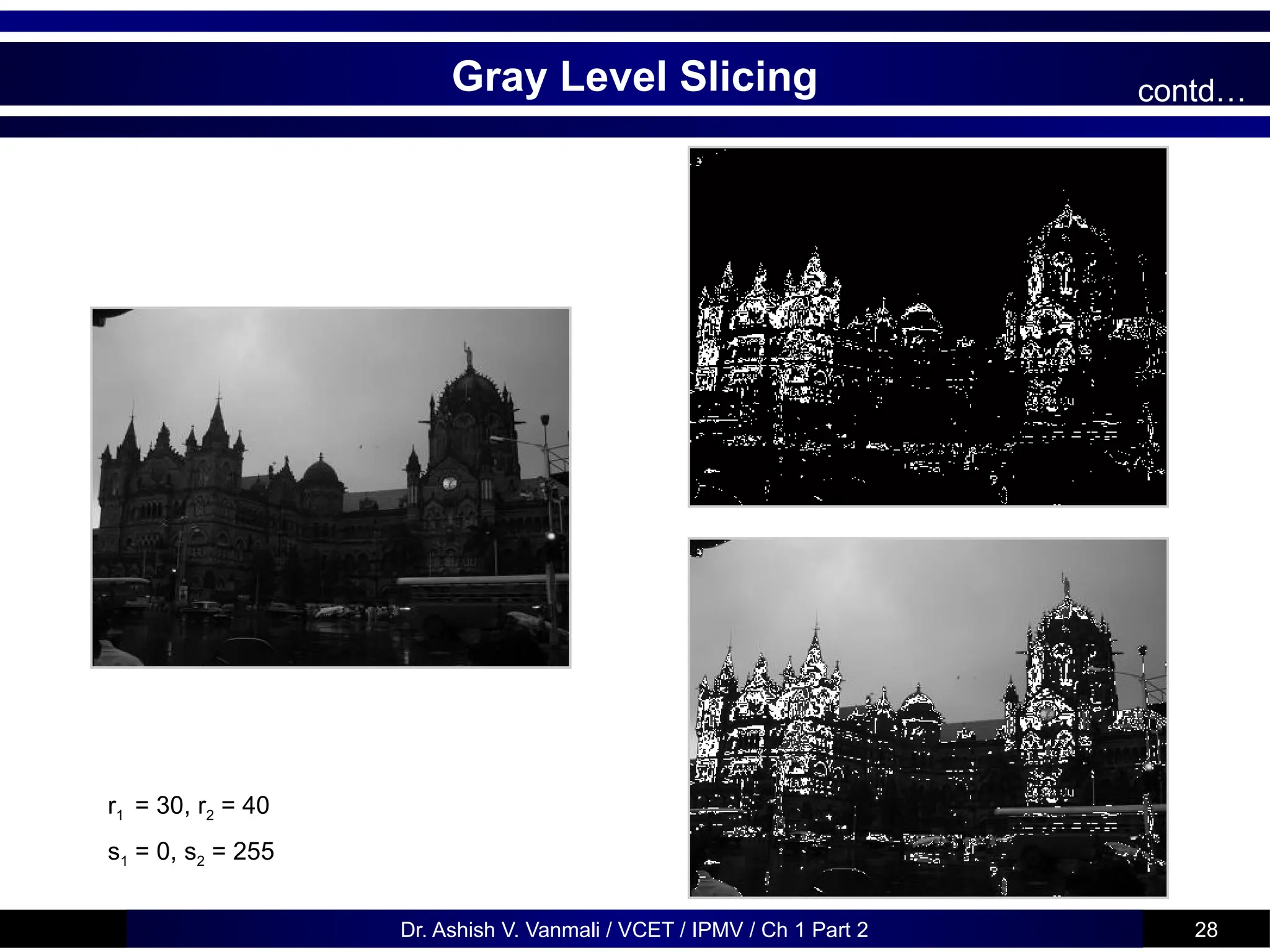 Fundamentals of Image Enhancement in Spatial Domain | PPTX