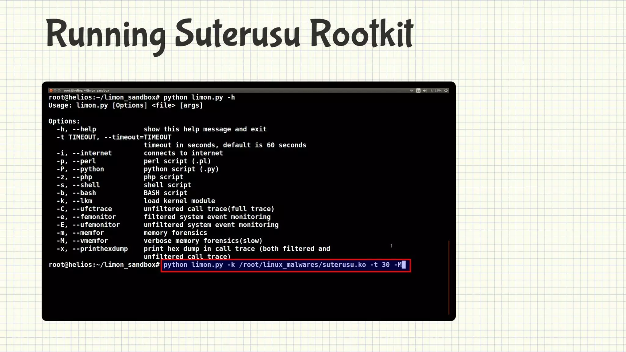 Linux malware analysis using limon sandbox | PDF