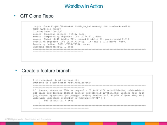 VCL template abstraction model and automated deployments to Fastly | PPT