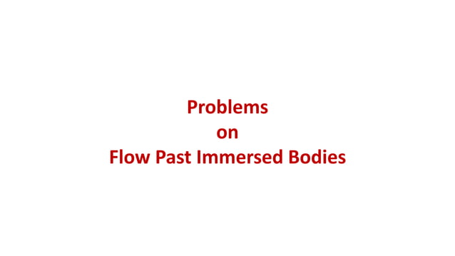 012 (PPT) Flow past immersed bodies.pdf. | PDF | Physics | Science