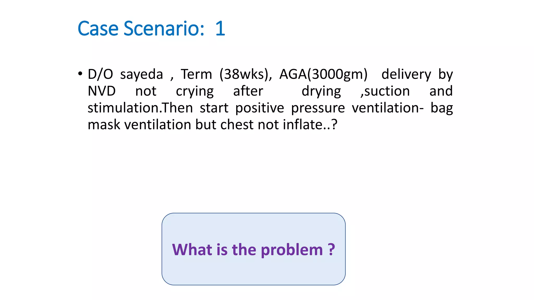 ventilation in neonates | PPTX
