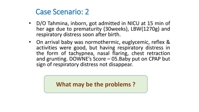 ventilation in neonates | PPTX