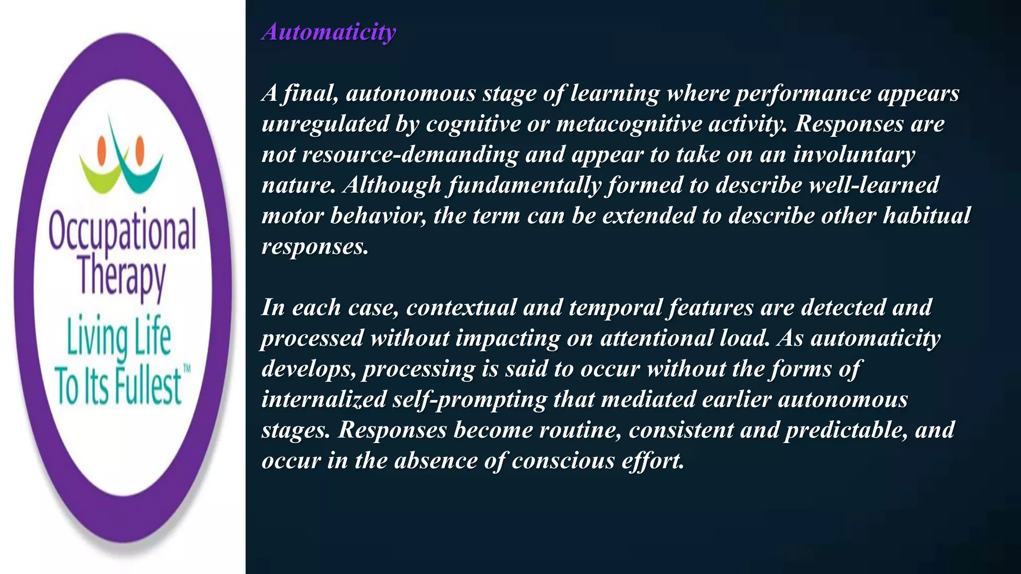 Learning and Teaching Styles in Occupational Therapy | PPTX