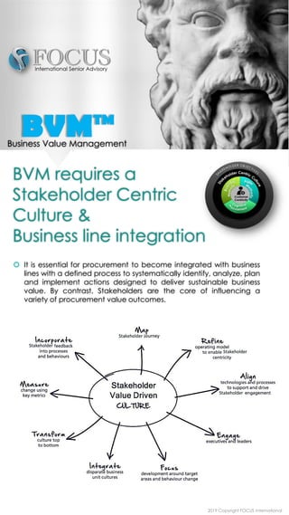 BVM - Business Value Management & Organizational culture | PDF