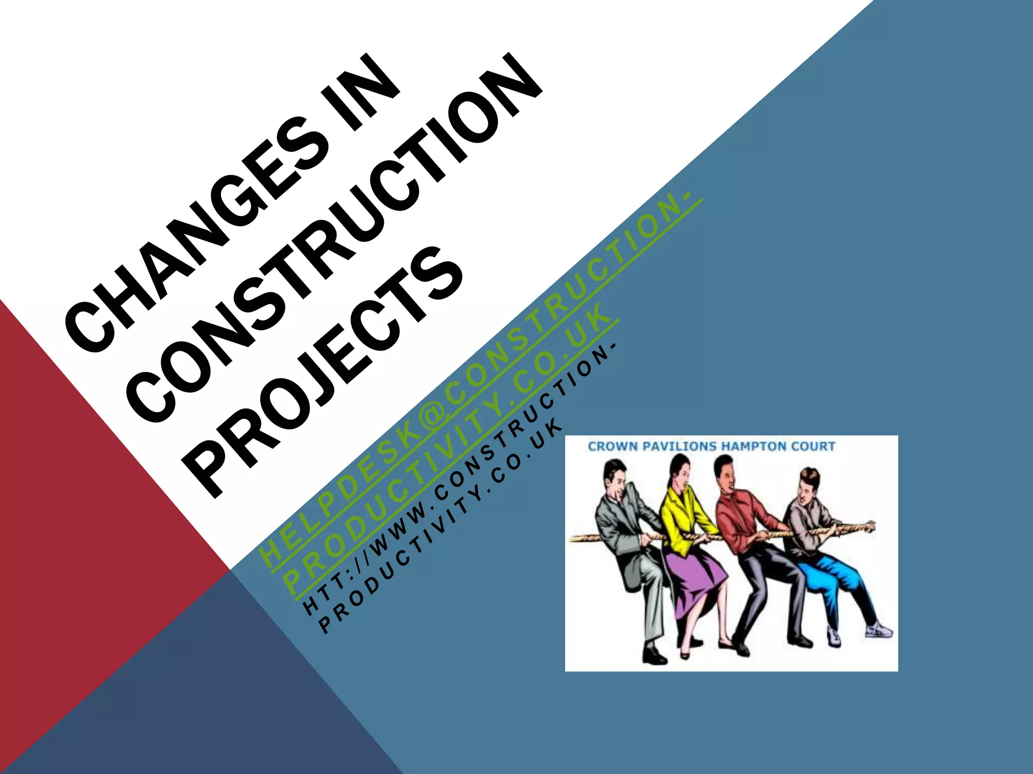 013 changes in construction projects | PPT