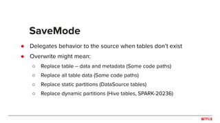 Improving Apache Spark's Reliability with DataSourceV2 | PDF