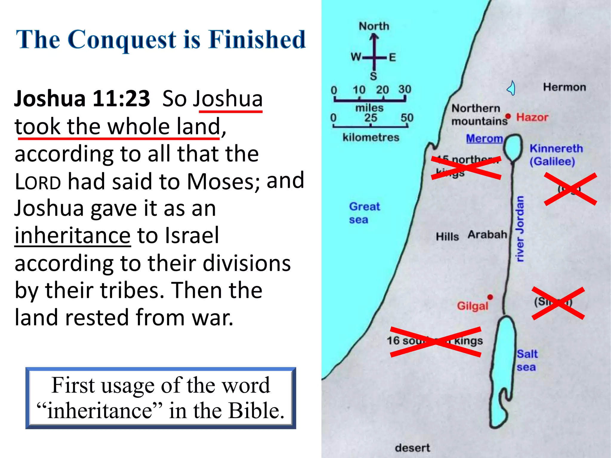 Possessing Your Possessions - Joshua 13-19 | PDF