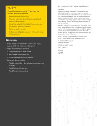 Communicating with stakeholders on cybersecurity risk-a road map for ...