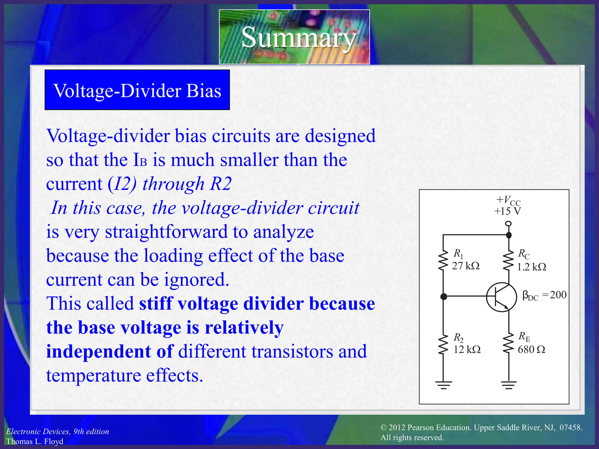 Electronic Devices Ninth Edition Floyd thired e | PPT