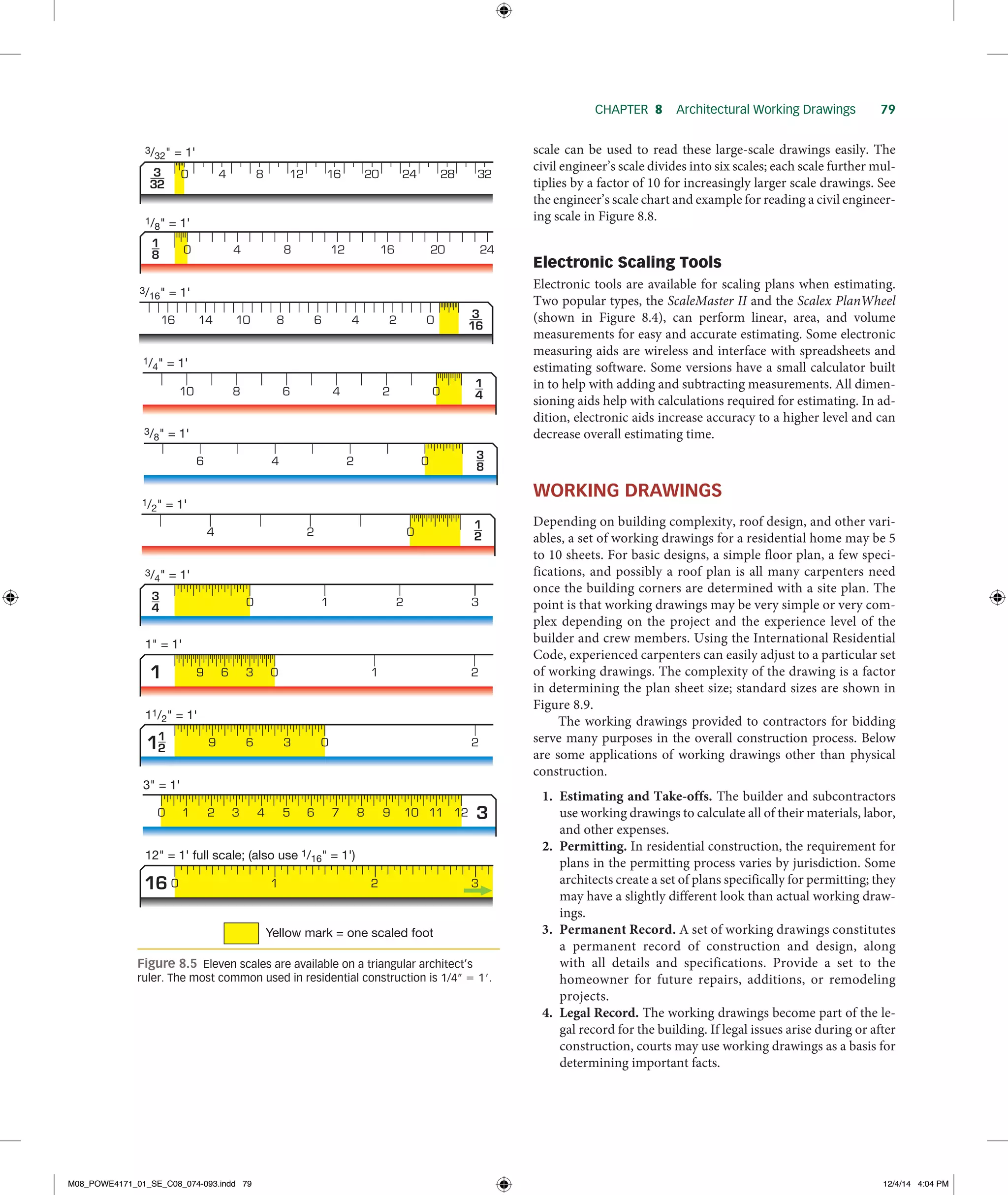architectural working drawings | PDF