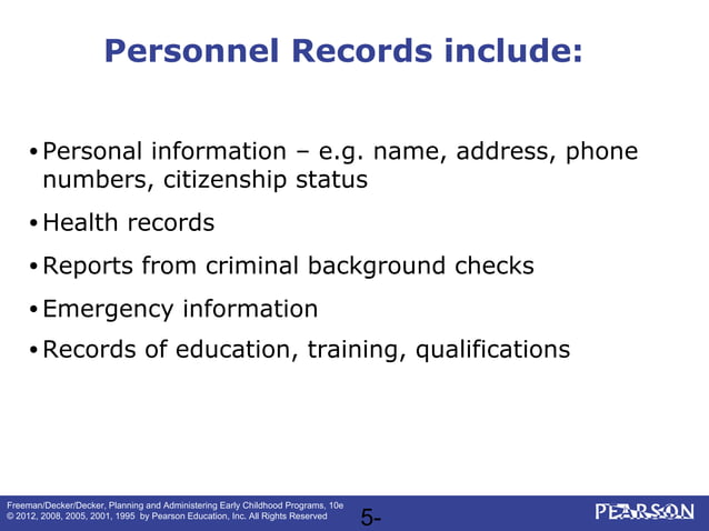 Chapter 5 Slides | PPT