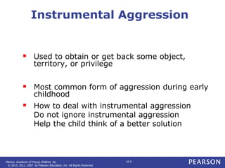 Chapter 10 Aggression & Bullying in Young Children | PPT