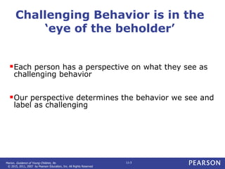 Chapter 11 Minimizing Challenging Behavior | PPT