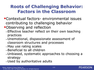 Chapter 11 Minimizing Challenging Behavior | PPT
