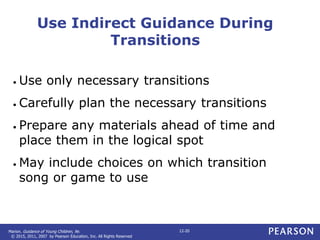 Chapter 12 Guiding Children During Routines & Transitions | PPT