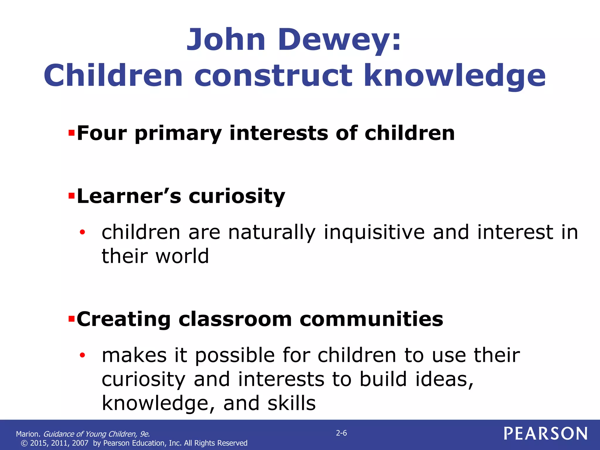 Chapter 2 Theoretical Foundations of Child Guidance | PPT