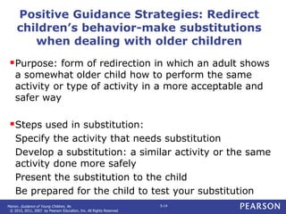 Chapter 5 Positive Guidance & Discipline Strategies: Direct Guidance | PPT