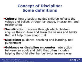 Chapter 5 Positive Guidance & Discipline Strategies: Direct Guidance | PPT