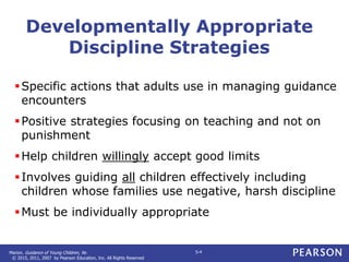 Chapter 5 Positive Guidance & Discipline Strategies: Direct Guidance | PPT
