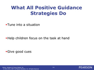 Chapter 5 Positive Guidance & Discipline Strategies: Direct Guidance | PPT