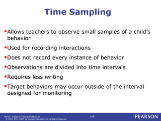 Chapter 6 Using Observation in Guiding Childlren | PPT