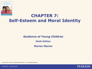 Chapter 7 Self-Esteem & Moral Identity | PPT