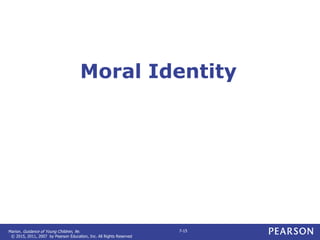 Chapter 7 Self-Esteem & Moral Identity | PPT
