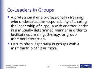 Effective Group Leadership- chapter 3 by daniel | PPT
