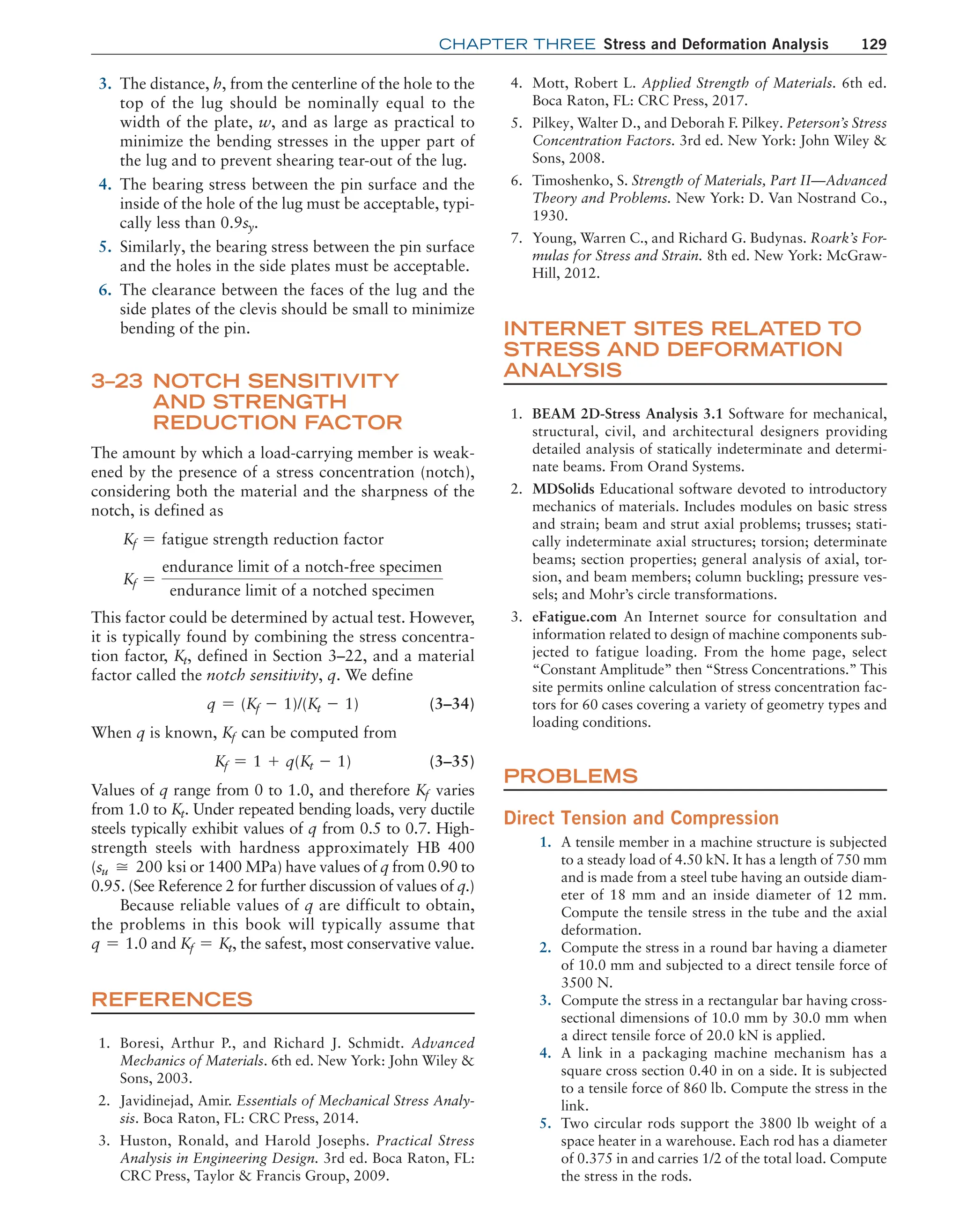 STRESS AND DEFORMATION ANALYSIS of mechanisms | PDF