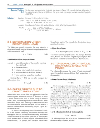 STRESS AND DEFORMATION ANALYSIS of mechanisms | PDF