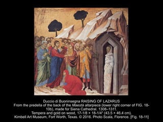 Duccio Raising Of Lazarus