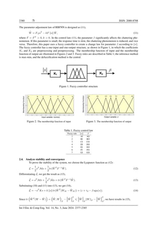 Adaptive synchronous sliding control for a robot manipulator based on neural networks and fuzzy ...