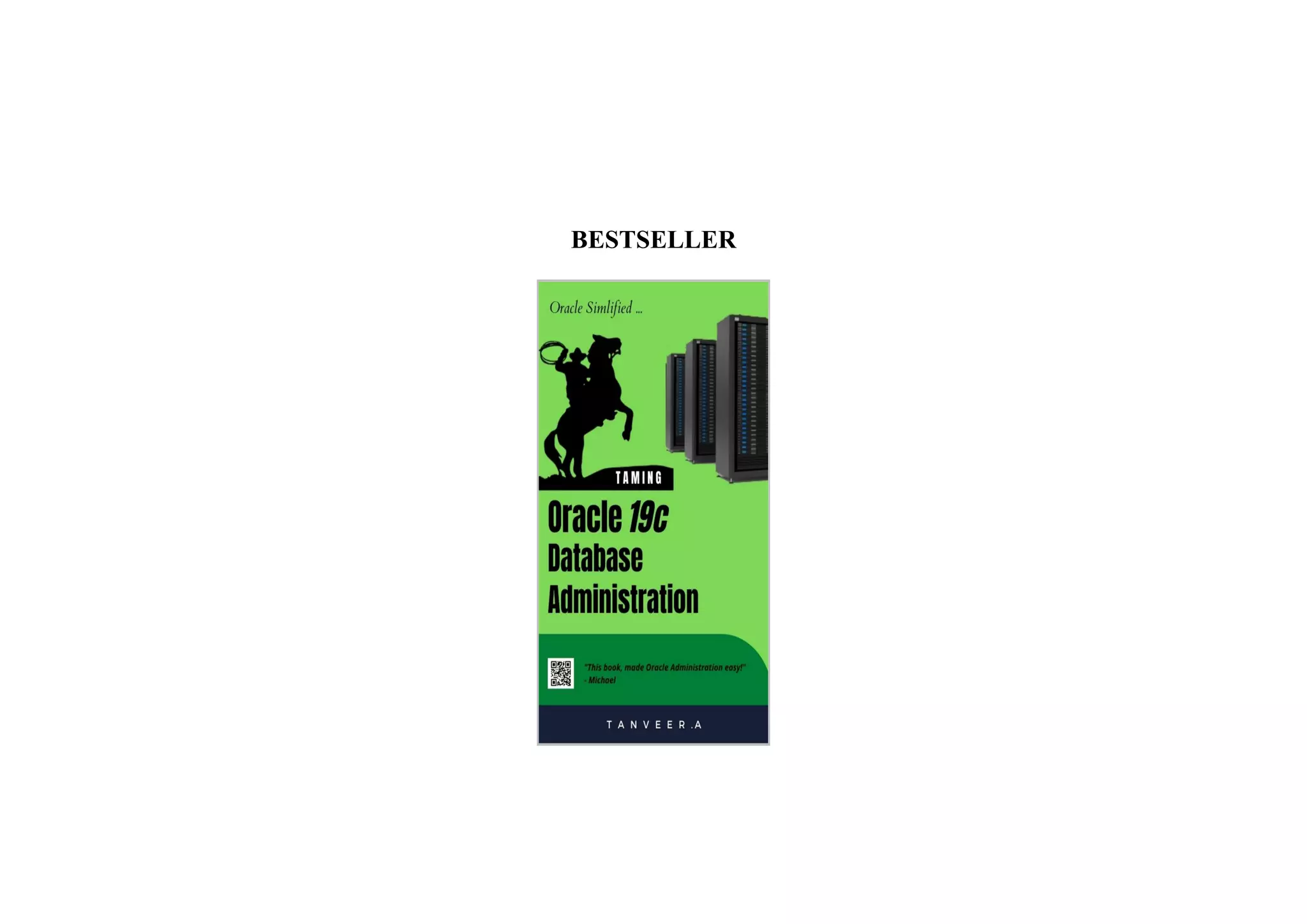 [ Pdf ] Oracle 19c Database Administration Oracle Simplified Ppt