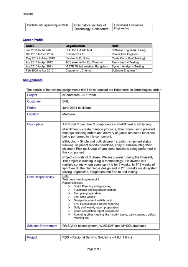 Sundara Ganapathy- DHL | PDF