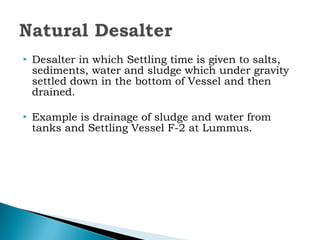 Desalter Desalting | PPT