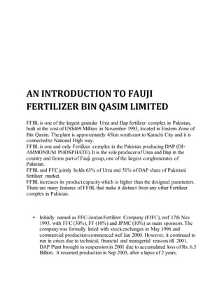 Fauji-Fertilizer-Bin-Qasim-Limited - Copy | DOCX