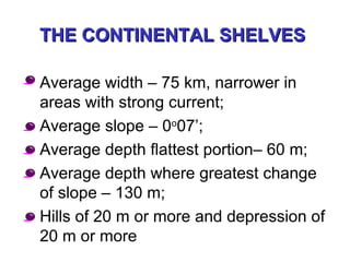 continental shelf region | PPT