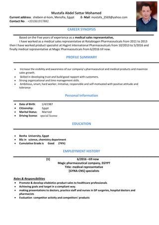 Mostafa cv | PDF