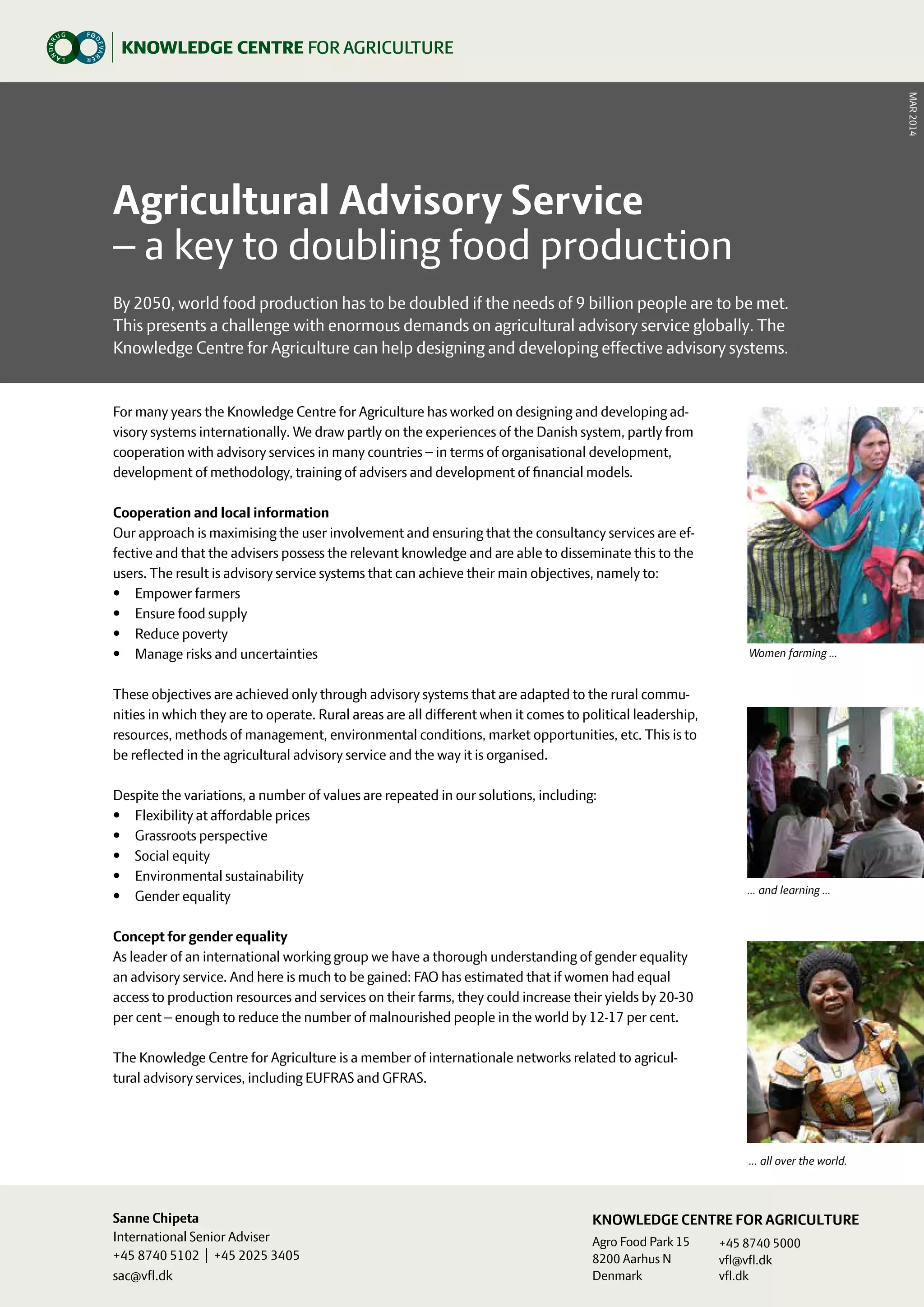 Agricultural Advisory Service | PDF