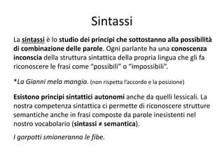 013 Morfosintassi | PPTX