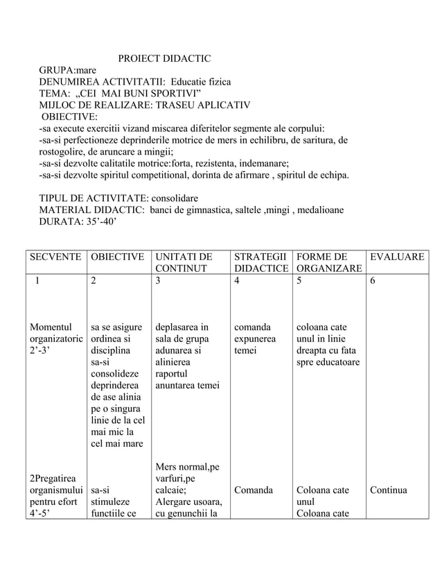 0 13proiectdidactic | PDF