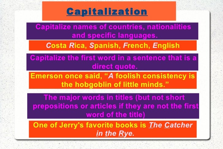 013 Punctuations Capitalization Numbers