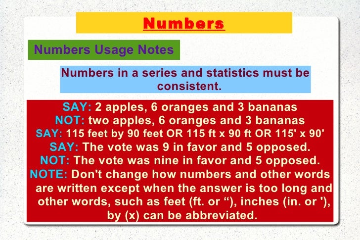 013 Punctuations Capitalization Numbers