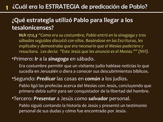 El evangelio llega a tesalónica | PPT