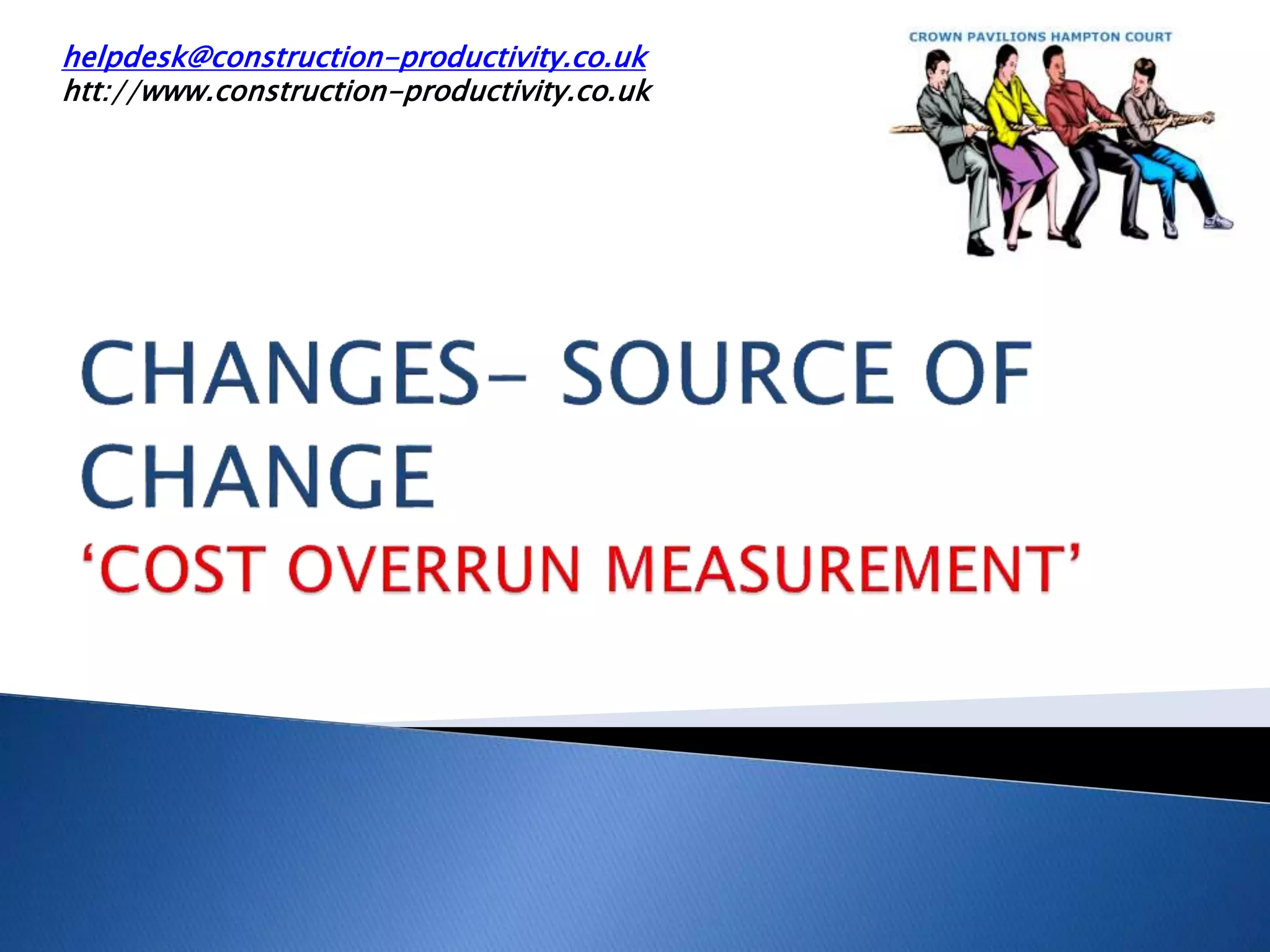 014 changes-cost overrun measurement | PPTX
