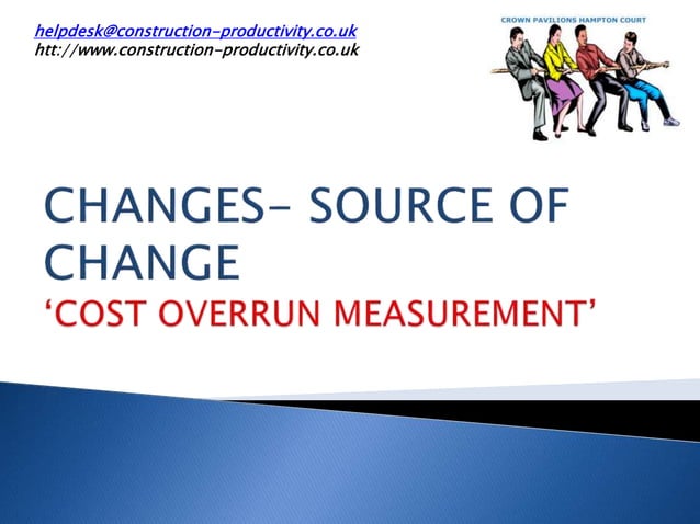 014 changes-cost overrun measurement | PPT