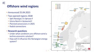 The role of Norwegian offshore wind in the energy system transition | PPT