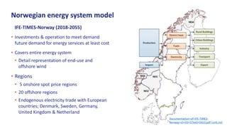 The role of Norwegian offshore wind in the energy system transition | PPT