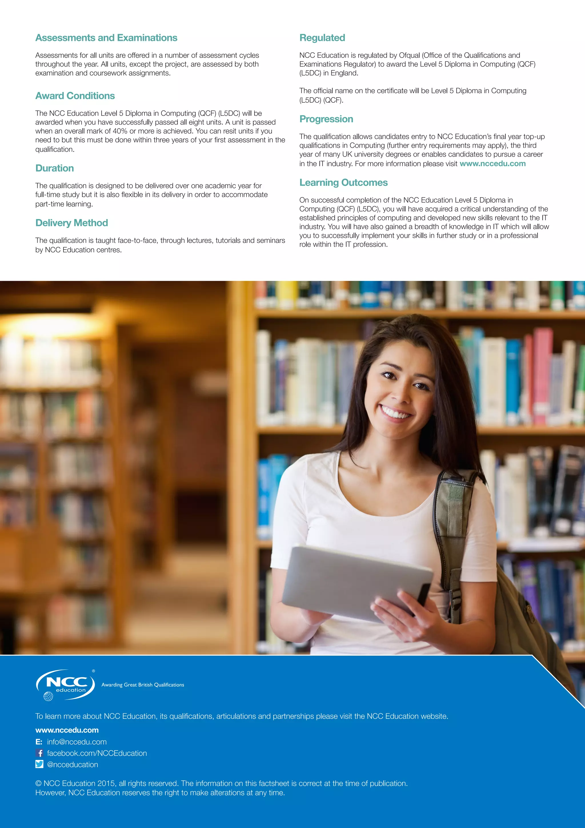 l5dc qualification overview 2015 | PDF