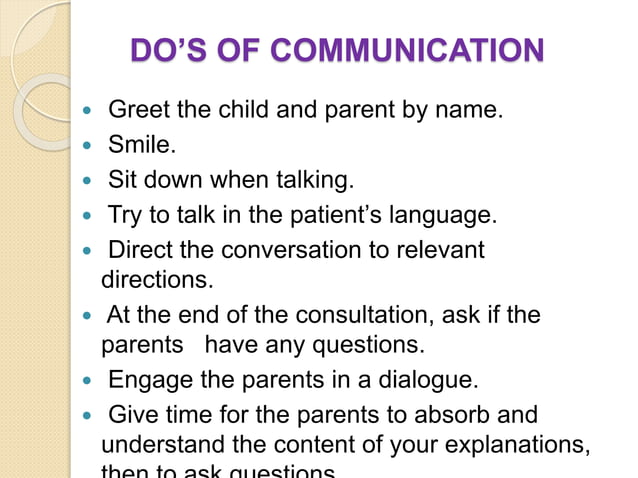 communication skills in newborn practice | PPTX
